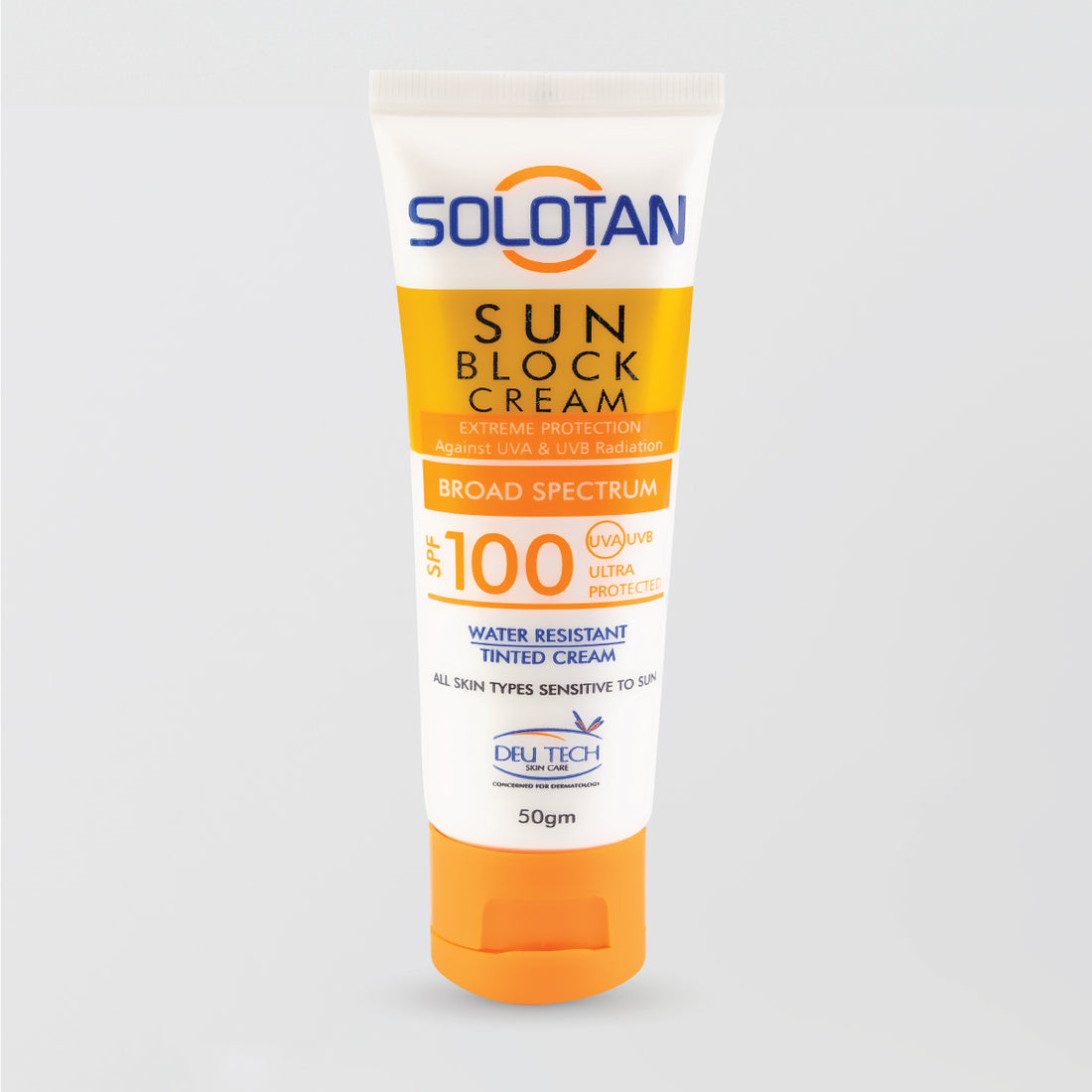 Solotan SPF 100 Sunblock Cream – Deutech