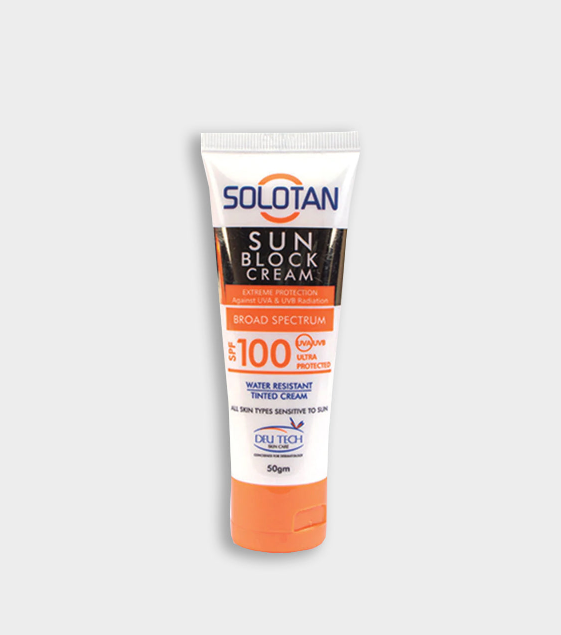 Solotan SPF 100 Sunblock Cream – Deutech